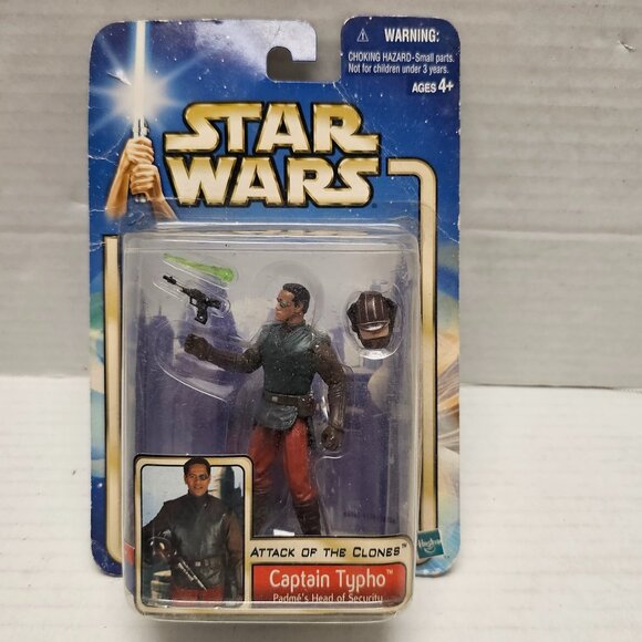 Hasbro | Toys | New Vintage Star Wars Attack Of The Clones Captain ...